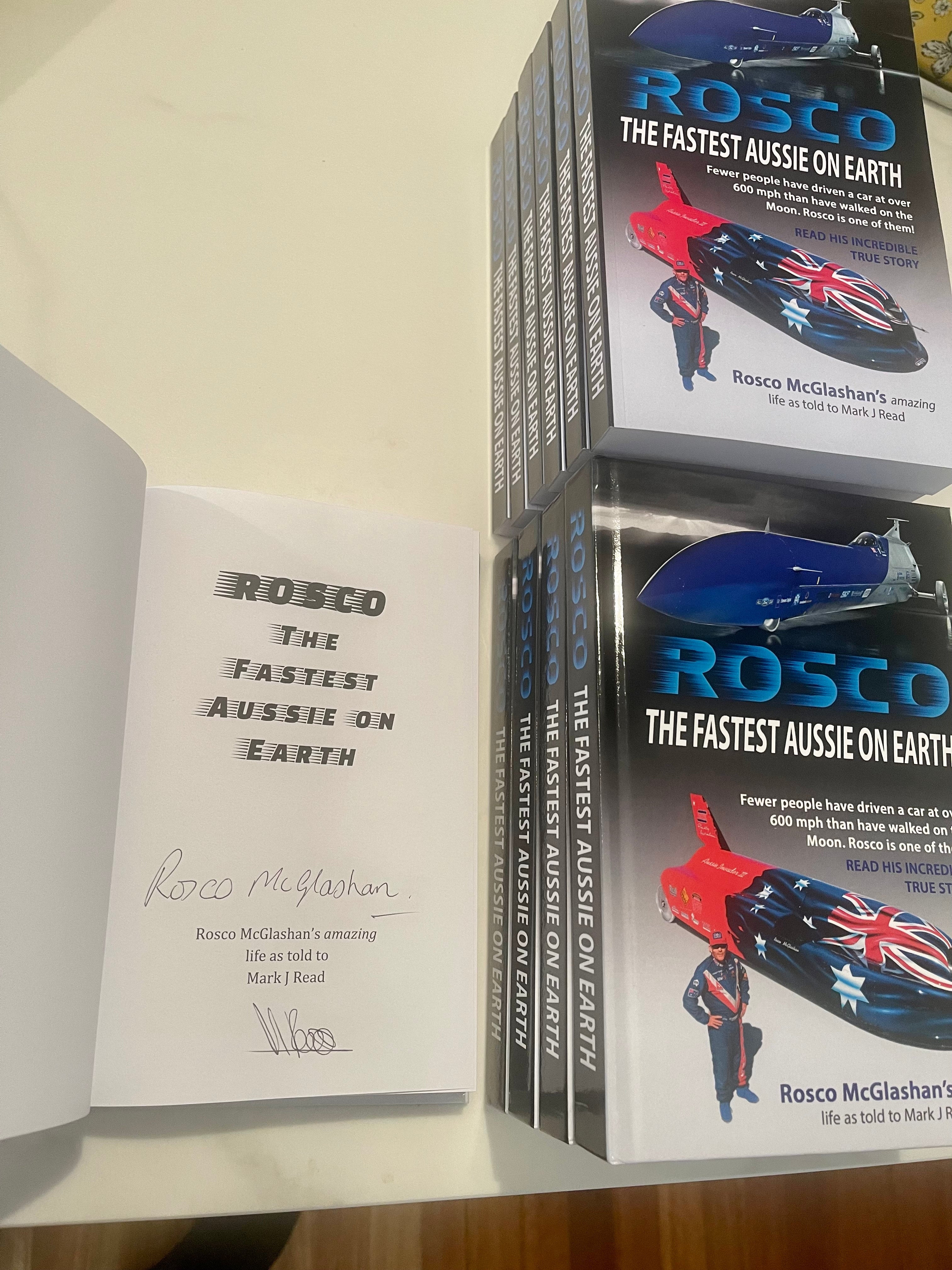 Signed Books and Prints – Aussie Invader 5R